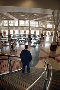 stadium high school interior